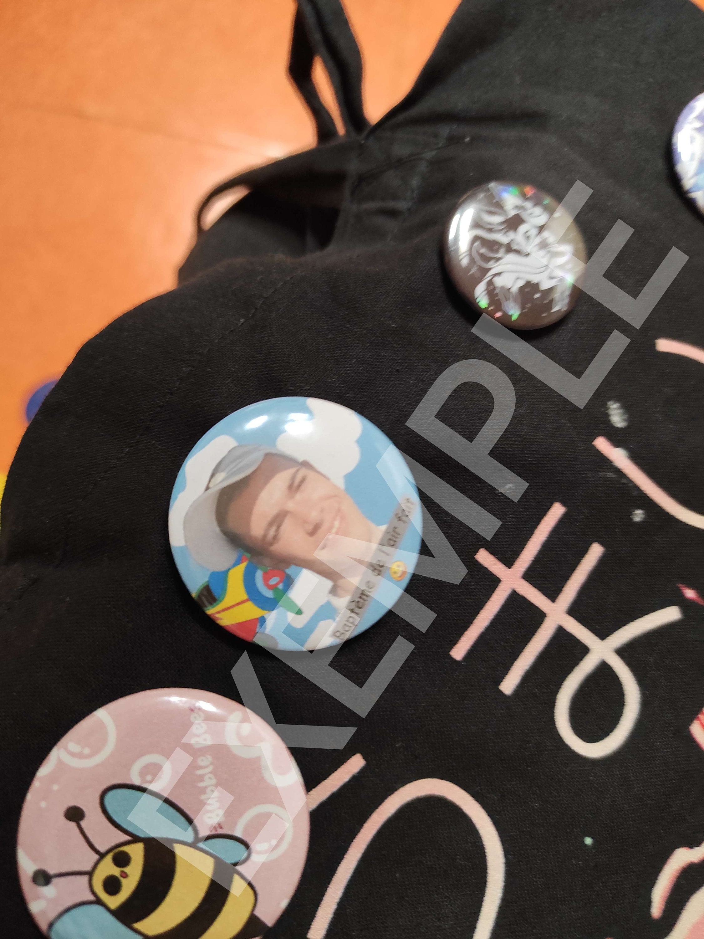 Mr. Fat Nuggets Badge hazbin Hotel - Etsy