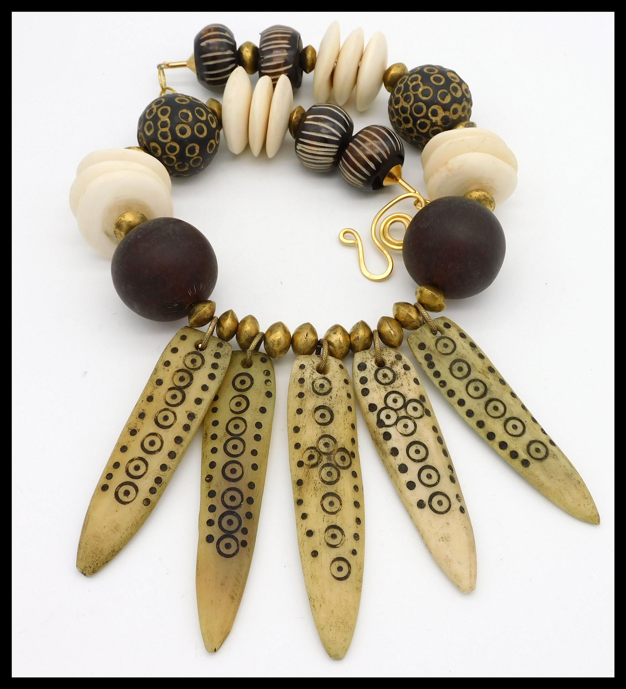 OUT of AFRICA Handmade African Beads Old Handmade African - Etsy