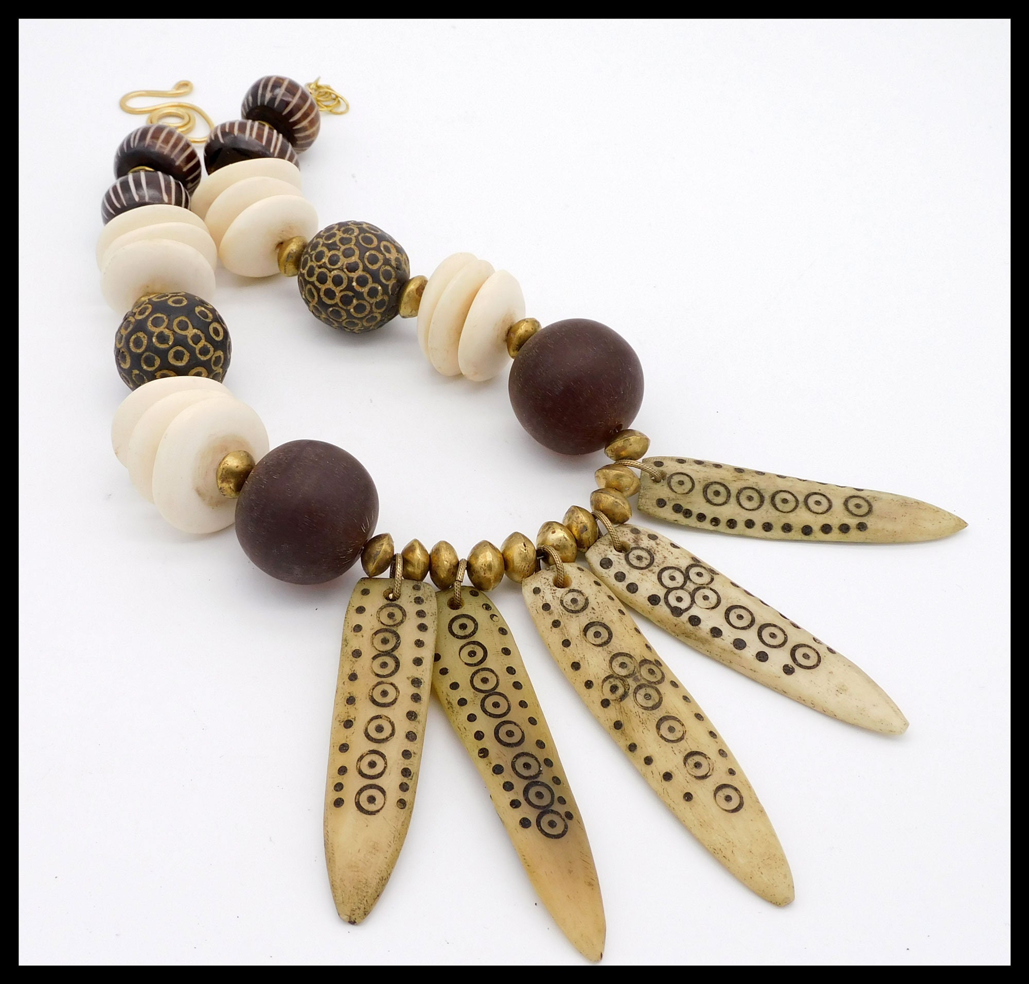 OUT of AFRICA Handmade African Beads Old Handmade African - Etsy