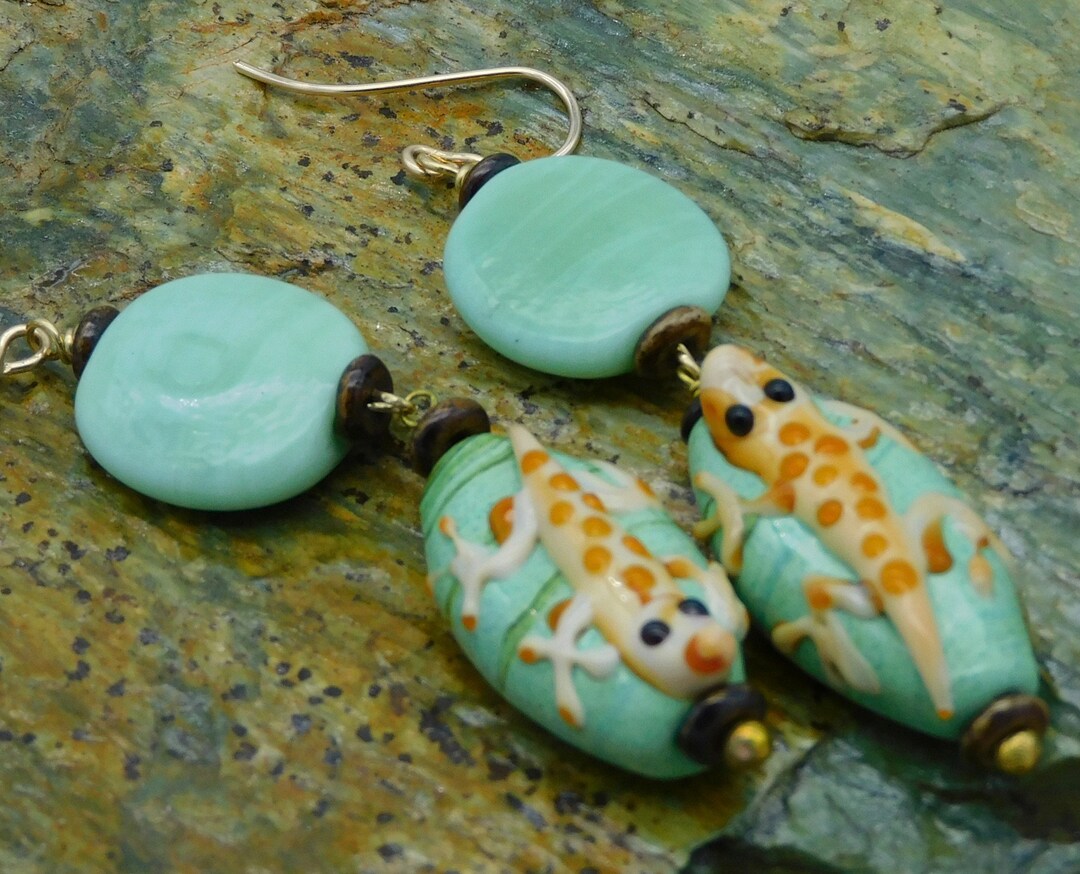 LITTLE GECKOS - Adorable Handmade Ceramic Lizard Charms - Handmade ...