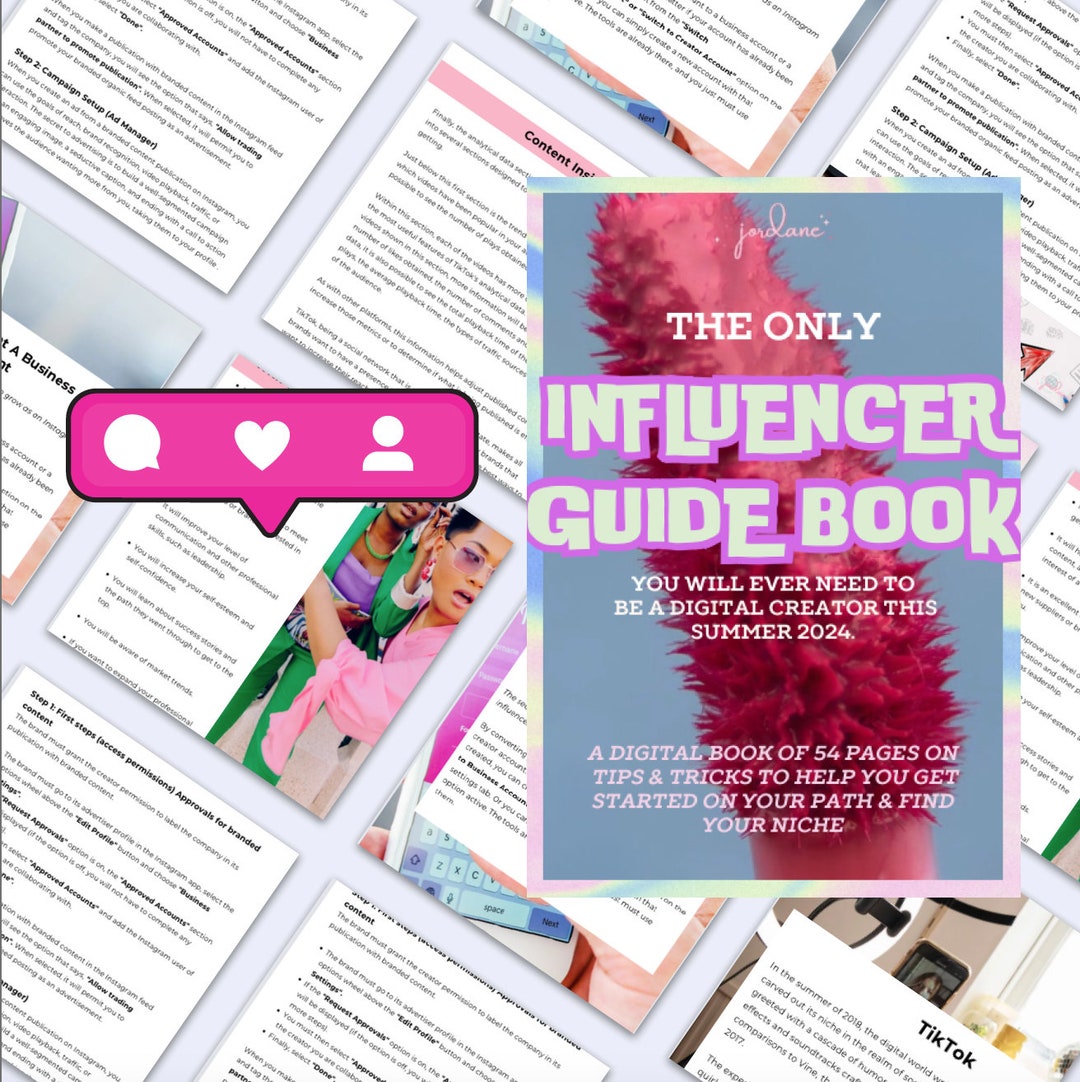 Instagram Influencer, Influencer Media Kit Template How to Become an ...