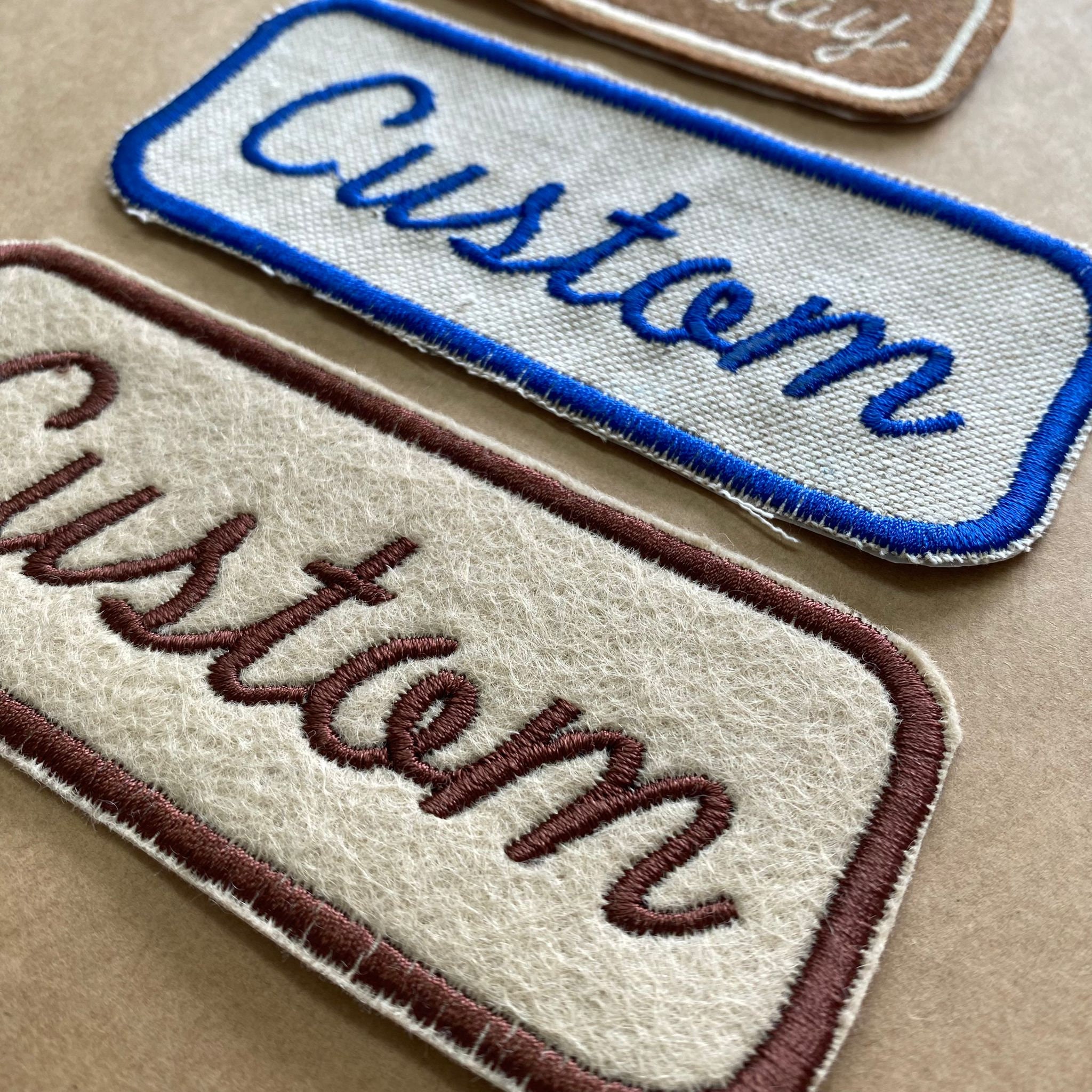 Custom Vintage Style Patch — Bespoke Badge — USA Workwear Mechanic ...