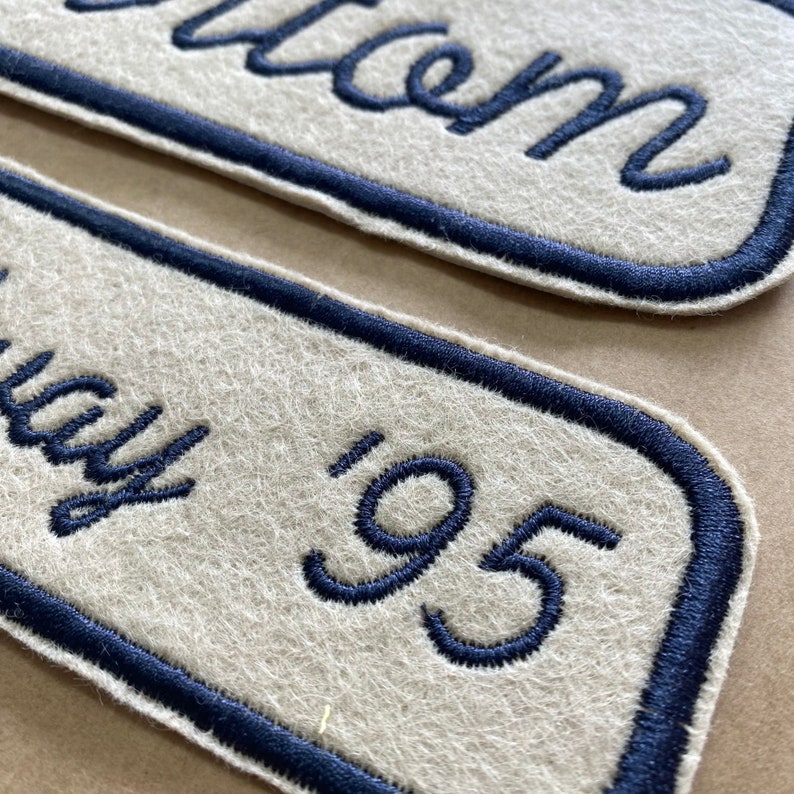 Custom Vintage Style Patch • Bespoke Badge • USA Workwear Mechanic ...