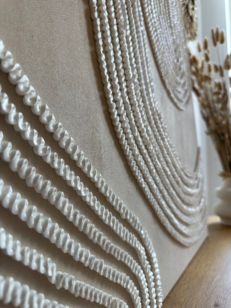 Textured Wall Art, Boho Wall Art, Acrylic Painting, Wall Decor ...