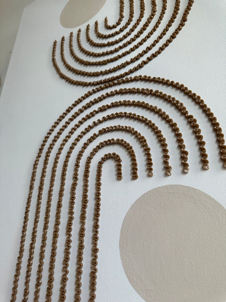 Textured Wall Art, Boho Wall Art, Acrylic Painting, Wall Decor,textured ...