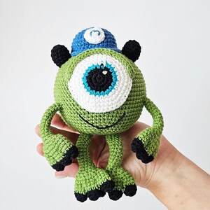 Amigurumi Crochet Pattern Monster. Monster Amigurumi. Crochet Monster ...