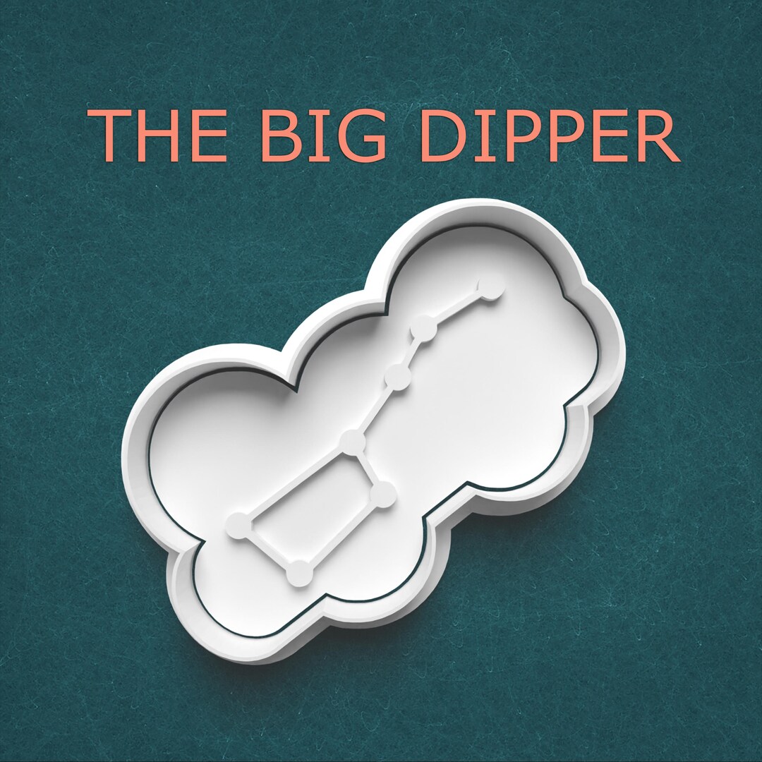 Big Dipper Cookie Cutter ~ Constellation Clay Cutter ~ Astronomy Cookie ...