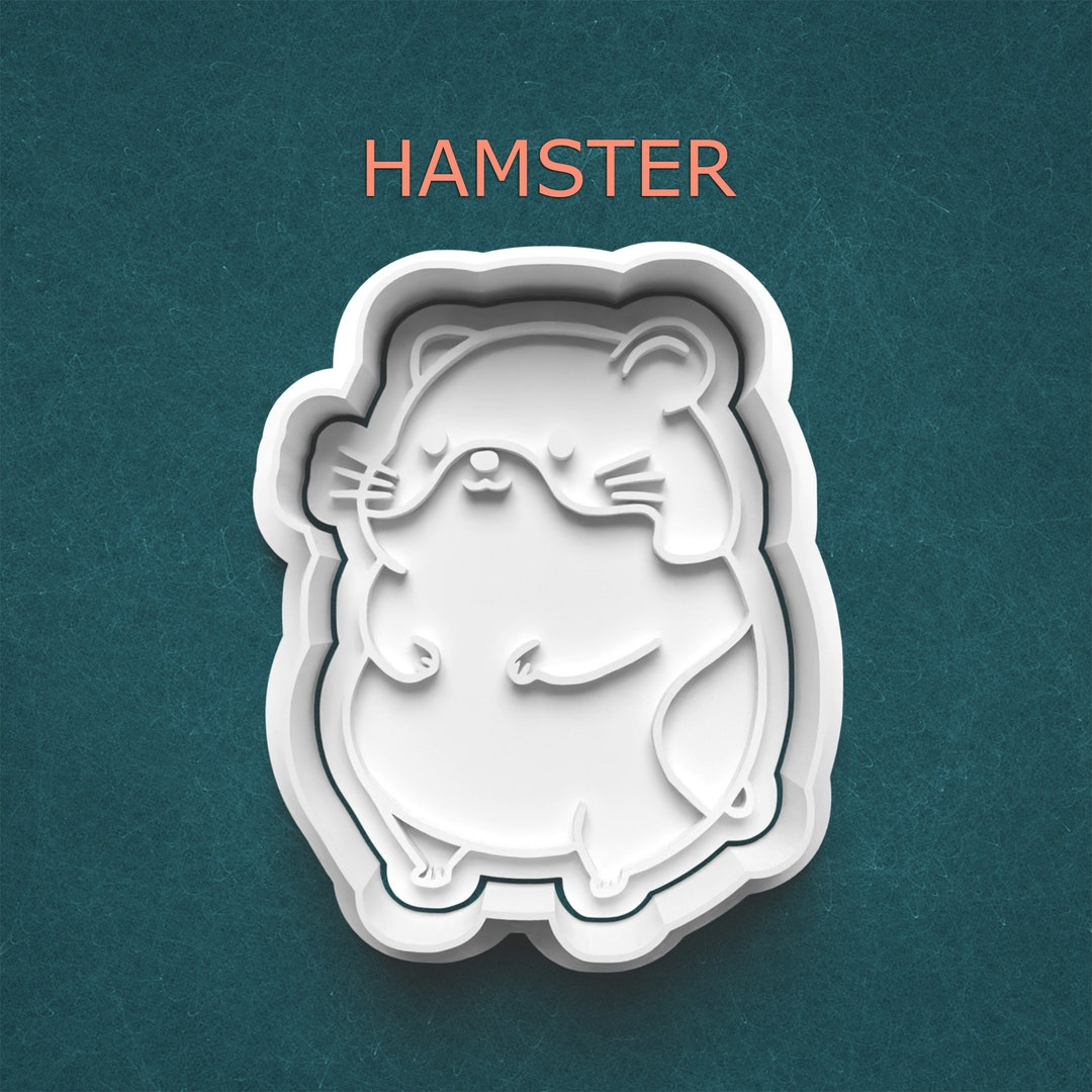 Hamster Cookie Cutter ~ Pet Cookie Cutter ~ Cute Animal Polymer Clay ...