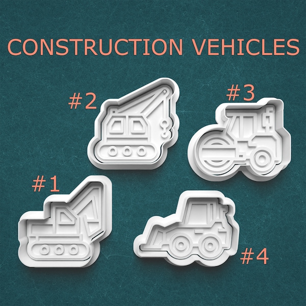 Excavator Cookie Cutter - Etsy
