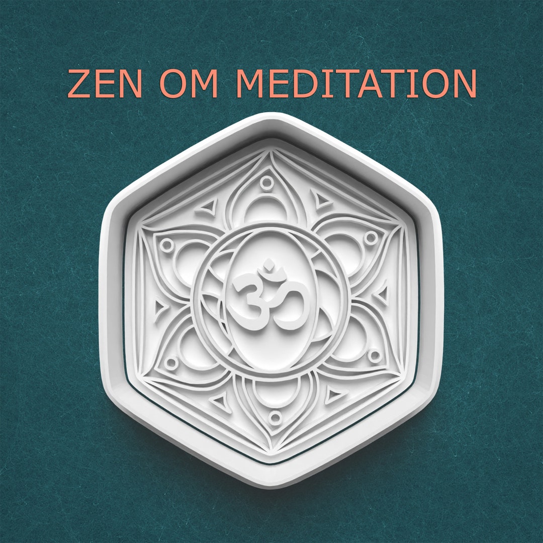 Om Symbol Cutter ~ Zen Cookie Cutters ~ Meditation ~ Yoga ~ Inner Peace ...