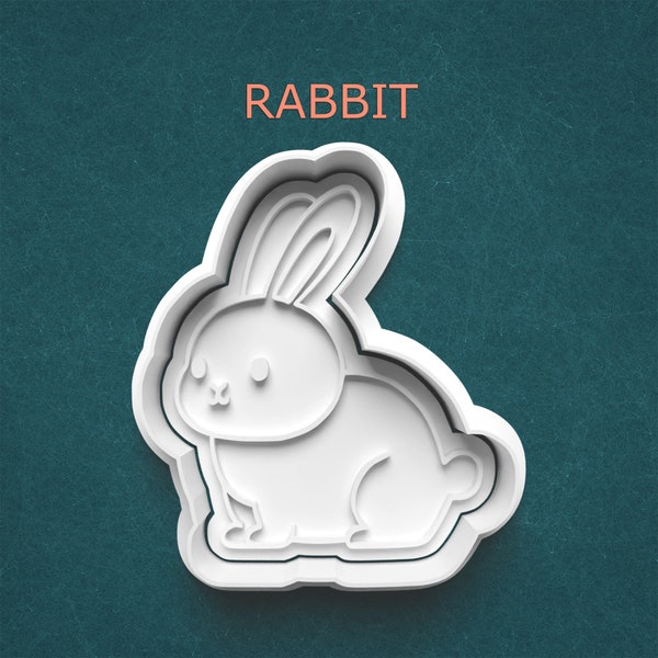 Rabbit Cookie Cutter - Etsy