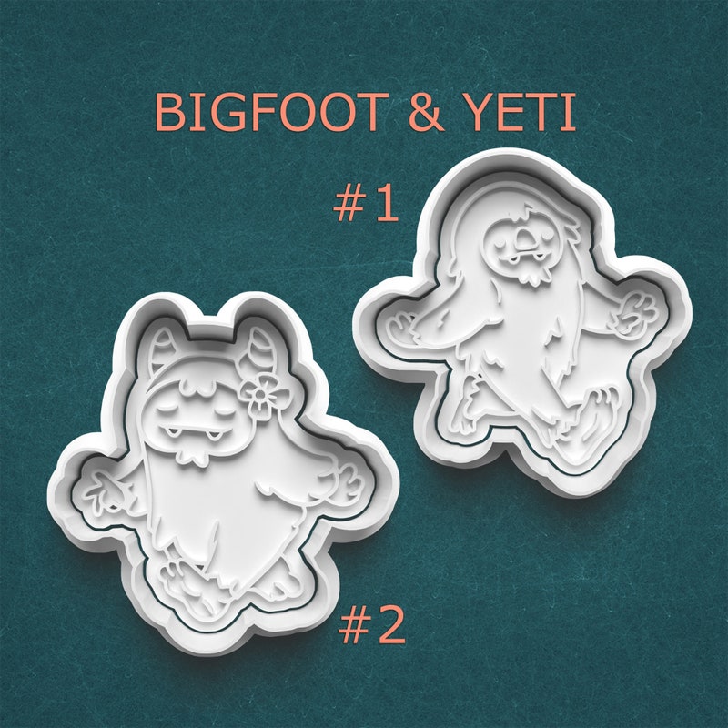 Yeti Cookie Cutter - Etsy