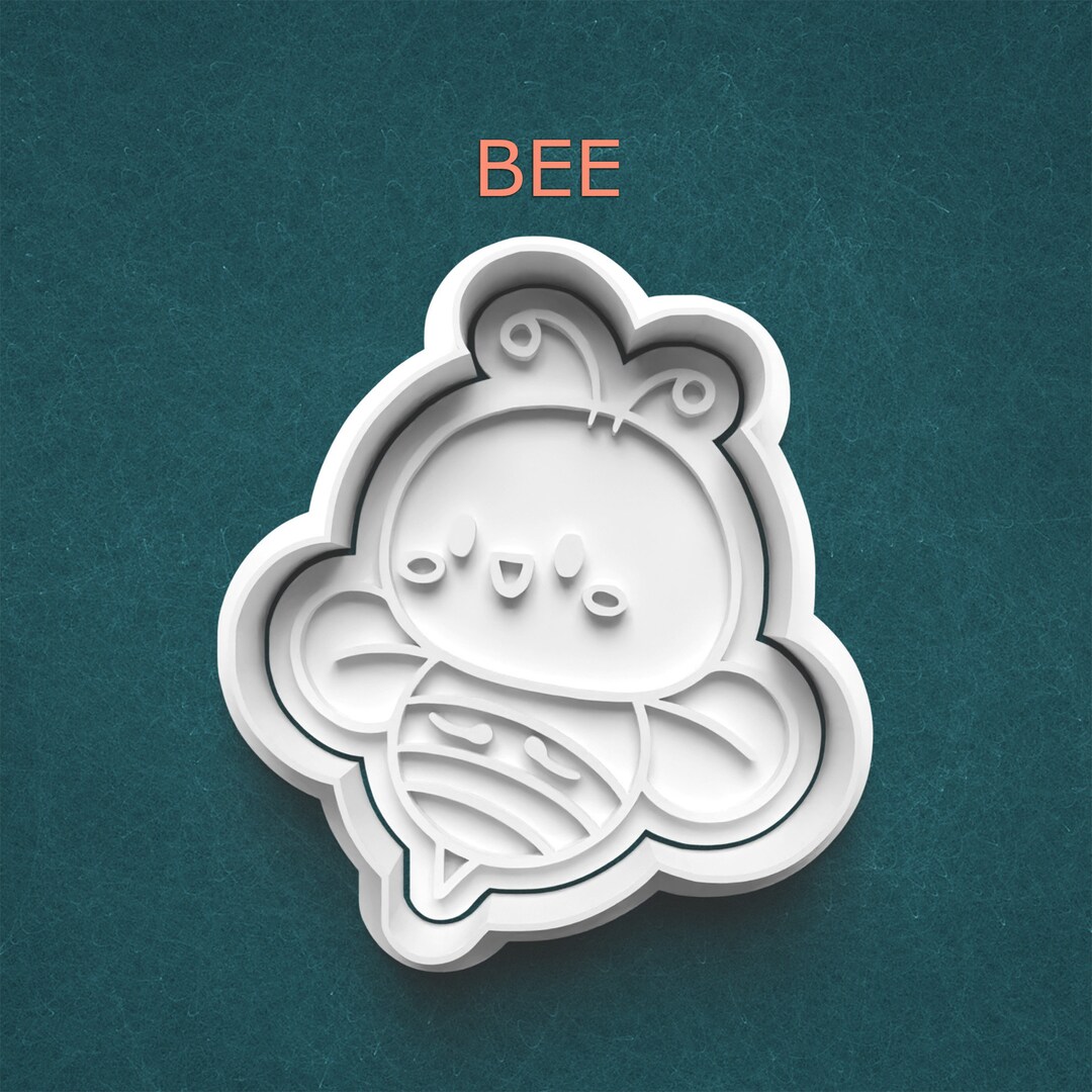 Bee Cookie Cutter ~ Save the Bees ~ Polymer Clay Cutters ~ Clay Cutter ...