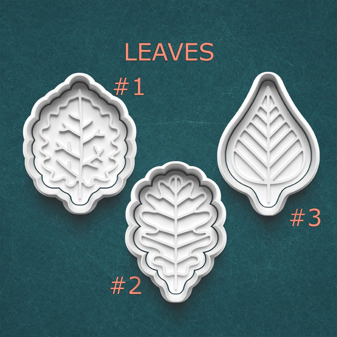 Autumn Leaves Cookie Cutters ~ Nature Cookie Cutter ~ Outdoors ~ Fall ...