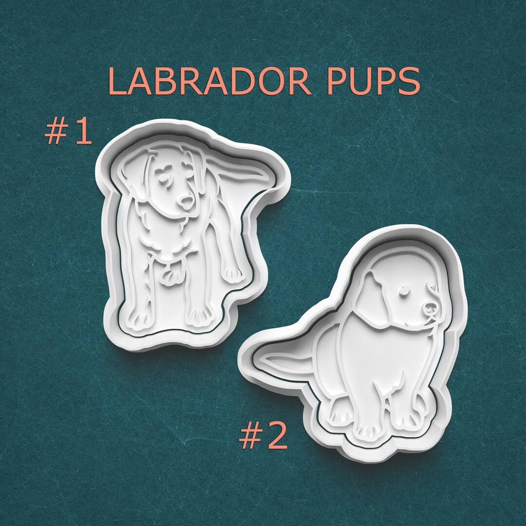 Labrador Cookie Cutter ~ Labrador Retriever Clay Cookie Cutter ~ Sugar ...