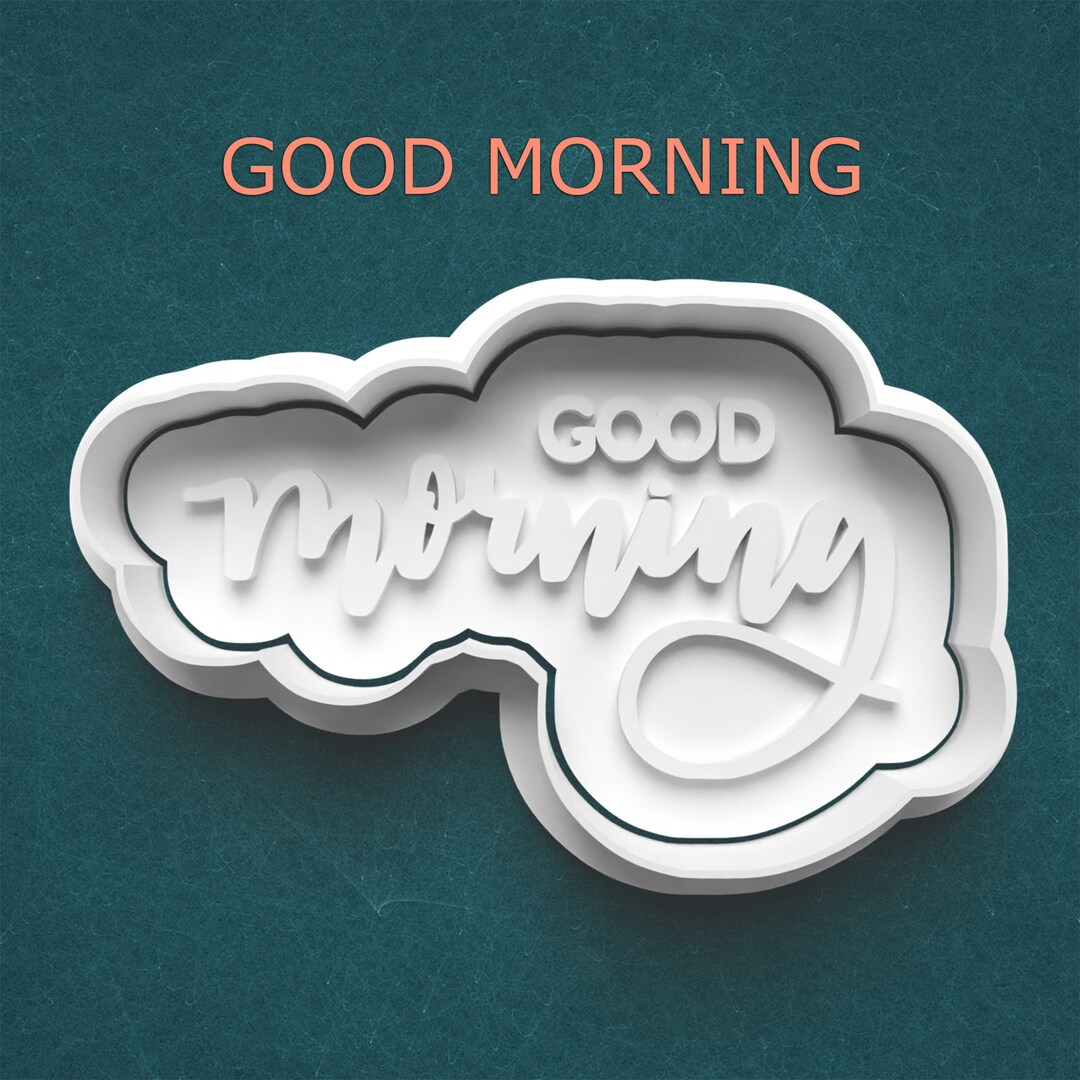 Good Morning Cookie Cutter ~ Gifts for Morning People ~ Office Snacks ...