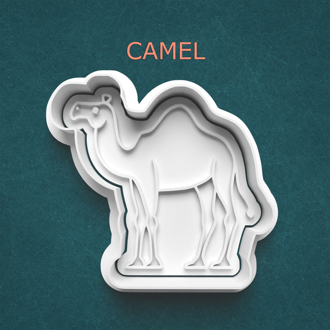 Camel Cookie Cutter ~ Desert Animal Cookie Cutter ~ Animal Clay Cutter ...