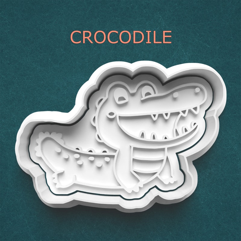Crocodile Cutter - Etsy