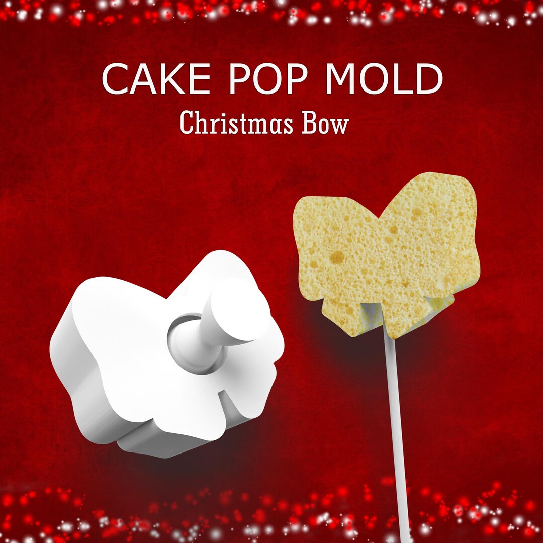 Christmas Bells Cake Pop Mold: 2-piece Set With Pop Press Tool ...