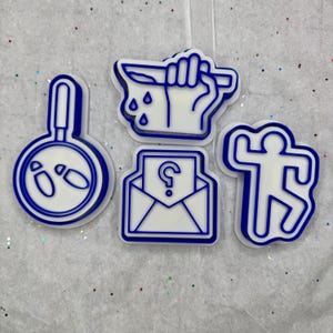 Murder Mystery Cookie Cutters ~ True Crime Polymer Clay Cutters ...