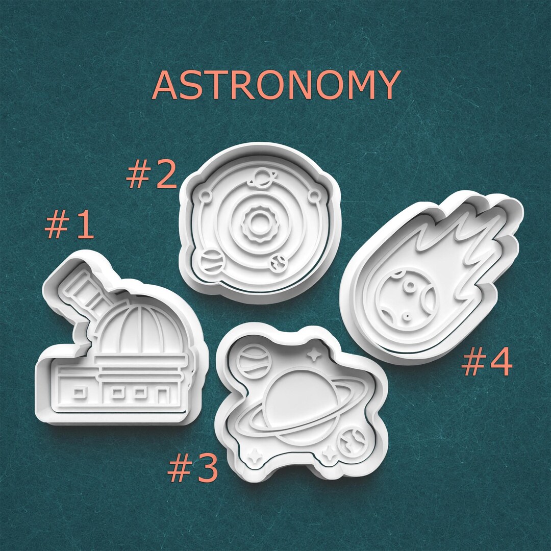 Astronomy Cookie Cutters ~ Observatory ~ Solar System ~ Saturn ...