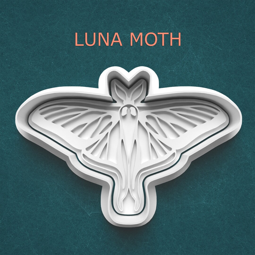 Luna Moth Cookie Cutter ~ Sugar Cookies ~ Baking Supplies ~ Moth Clay ...