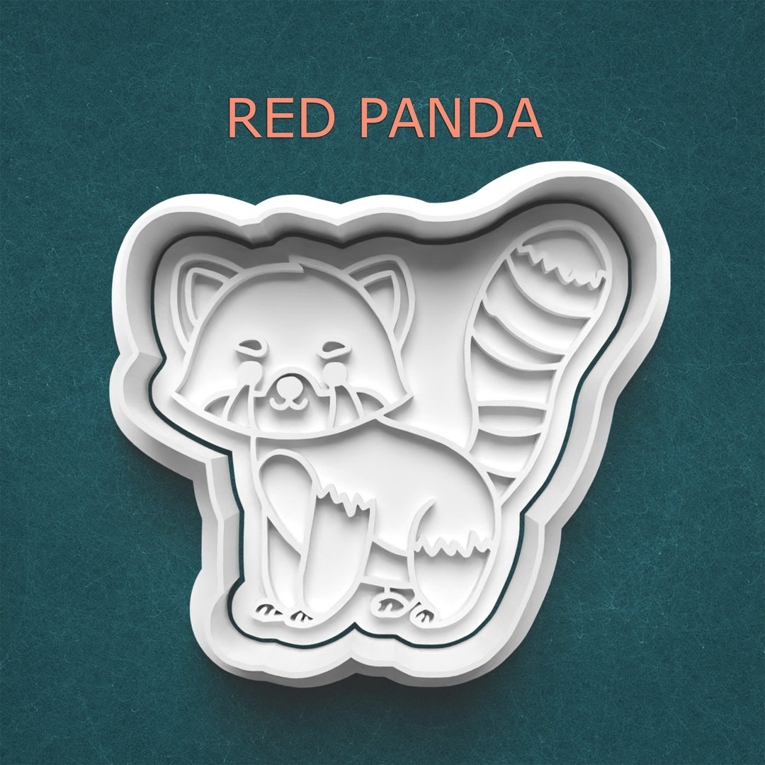 Red Panda Cookie Cutter ~ Unique Cookie Cutter ~ Unusual Clay Cutter ...