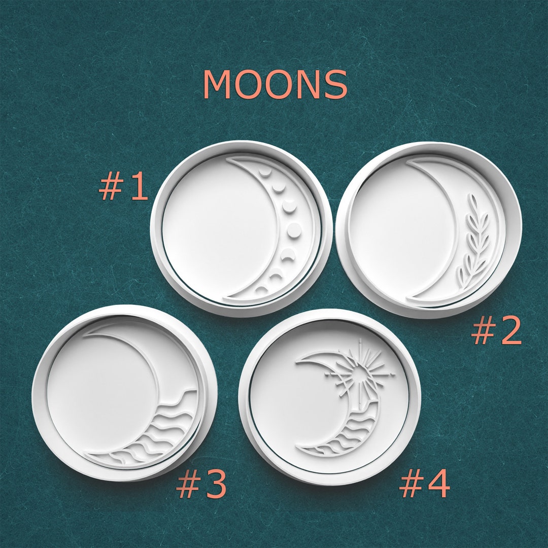 Moon Cookie Cutters ~ Outer Space Cutters ~ Celestial Cutters ...