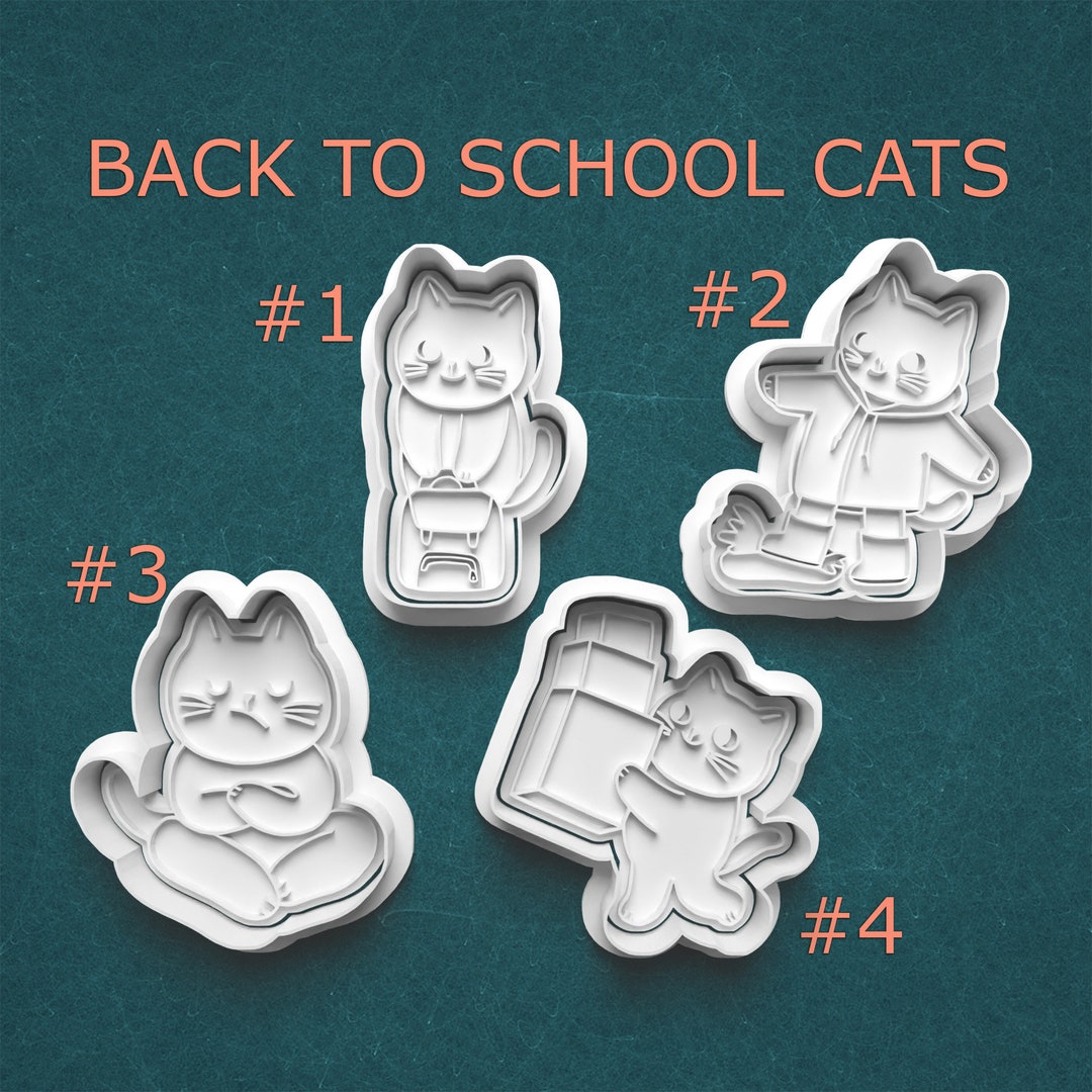 Back to School Cats ~ Gifts for Teachers ~ Gifts for Kids ~ Gifts for ...