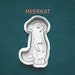 Beaver Gopher Rodent Dam Shape Cookie Cutter Animal Biscuit Pastry ...