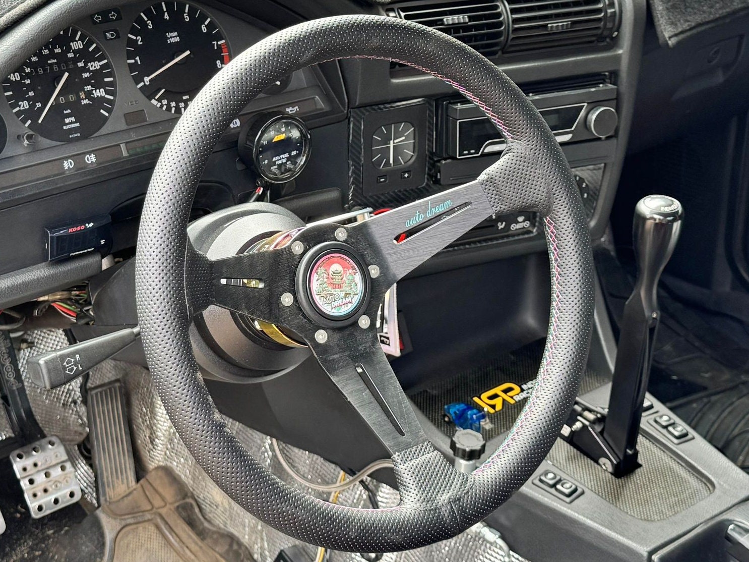 Autodream Steering Wheel Version 1 Perforated Leather HKS Style ...