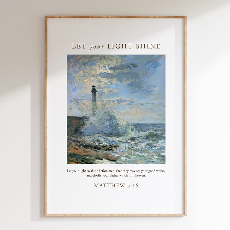 Matthew 5 16 - Etsy