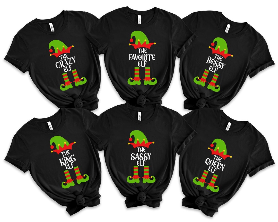 Custom the Elf Shirt, Custom Elf Shirt, Christmas Family Matching ...