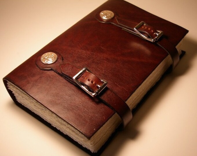 Leather Book of Kells Dragon Monk Journal/diary/sketch Book - Etsy