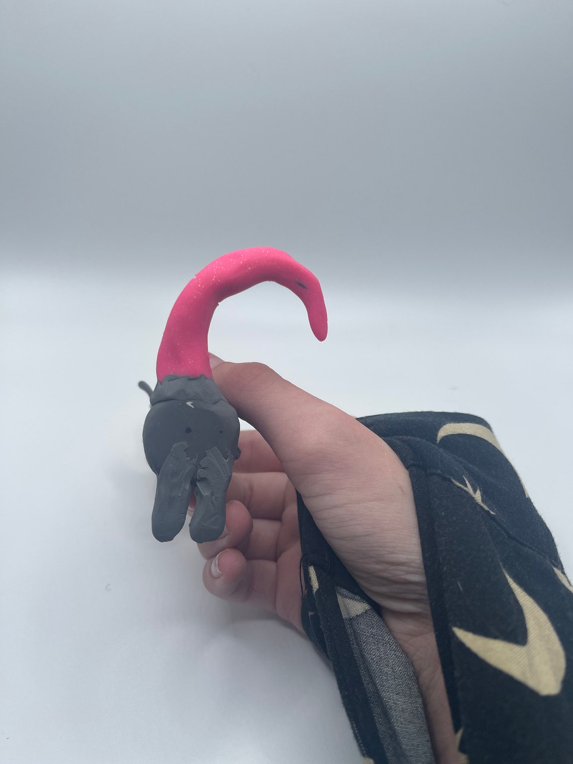 Hand-sculpted Polymer Clay Silly Clown Rat Figurine - Etsy