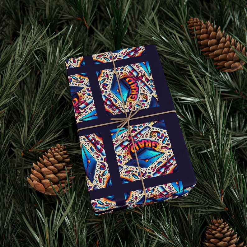 Class of 2024 Graduation Wrapping Paper - Perfect for High School ...