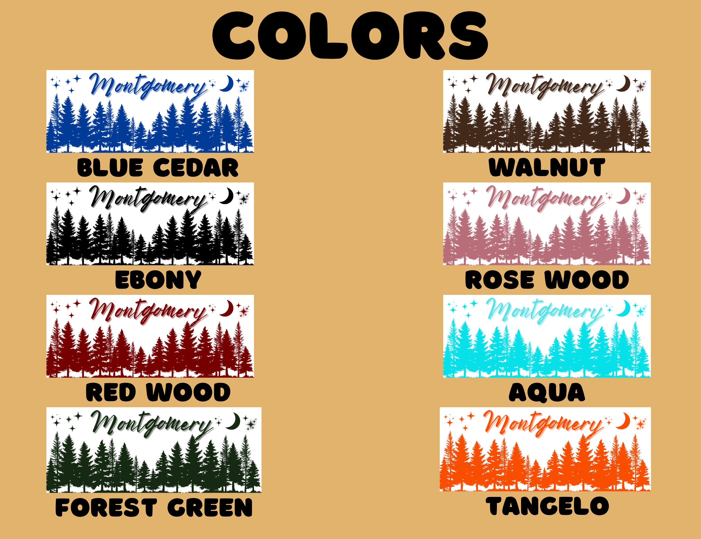 Personalized Campfire Mug, Custom Coffee Cup With Pine Trees, Perfect ...