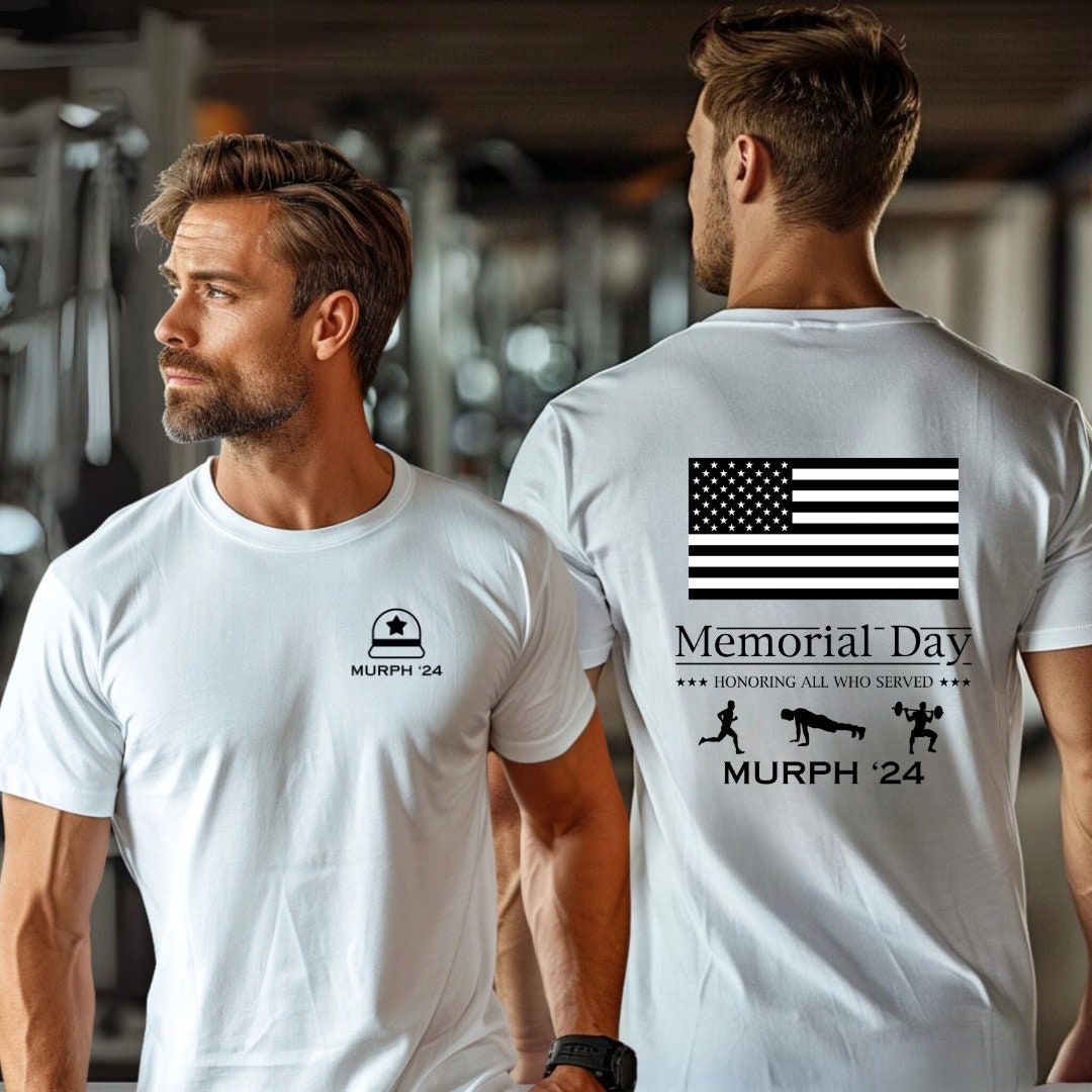 Memorial Day Murph Shirt | Crossfit Hero WOD Shirt | Murph Challenge ...