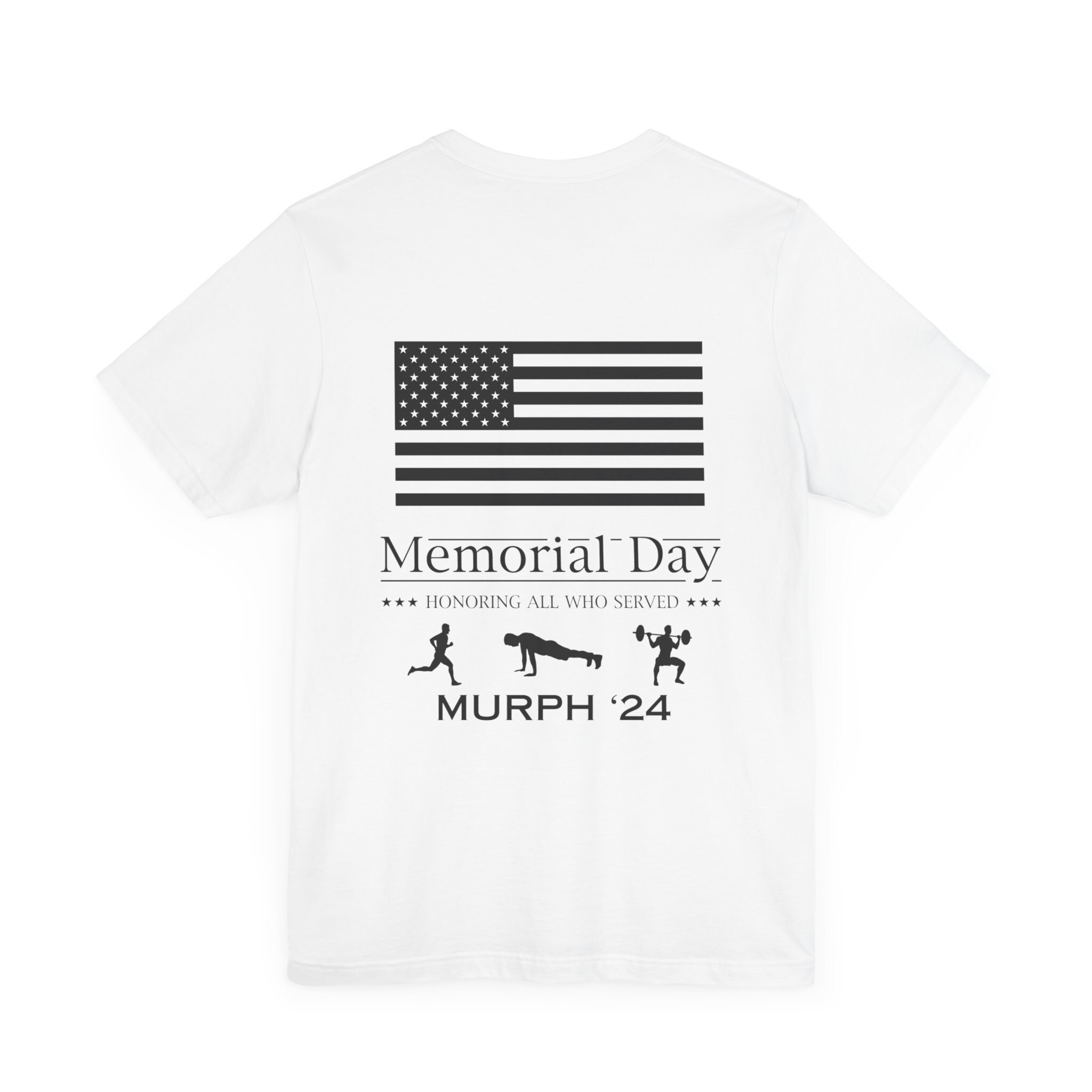 Memorial Day Murph '24 Shirt | Patriotic Hero WOD Challenge - Etsy