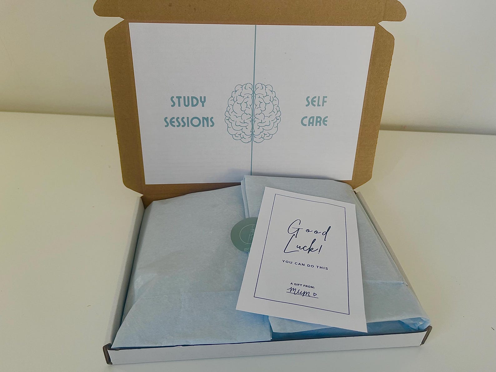 Boy’s Exam Study Revision Pamper Hamper Pack Good Luck Gift Men’s ...