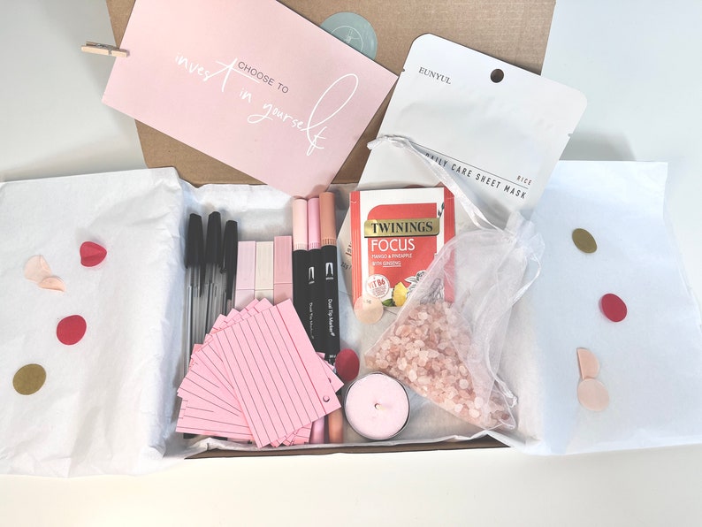 Exam Study Revision Pamper Gift Hamper Pack Good Luck Studynook - Etsy UK