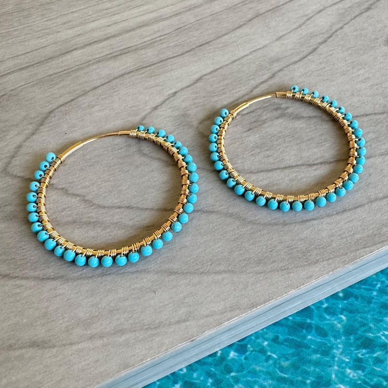 Turquoise 14k Gold Fill - Etsy
