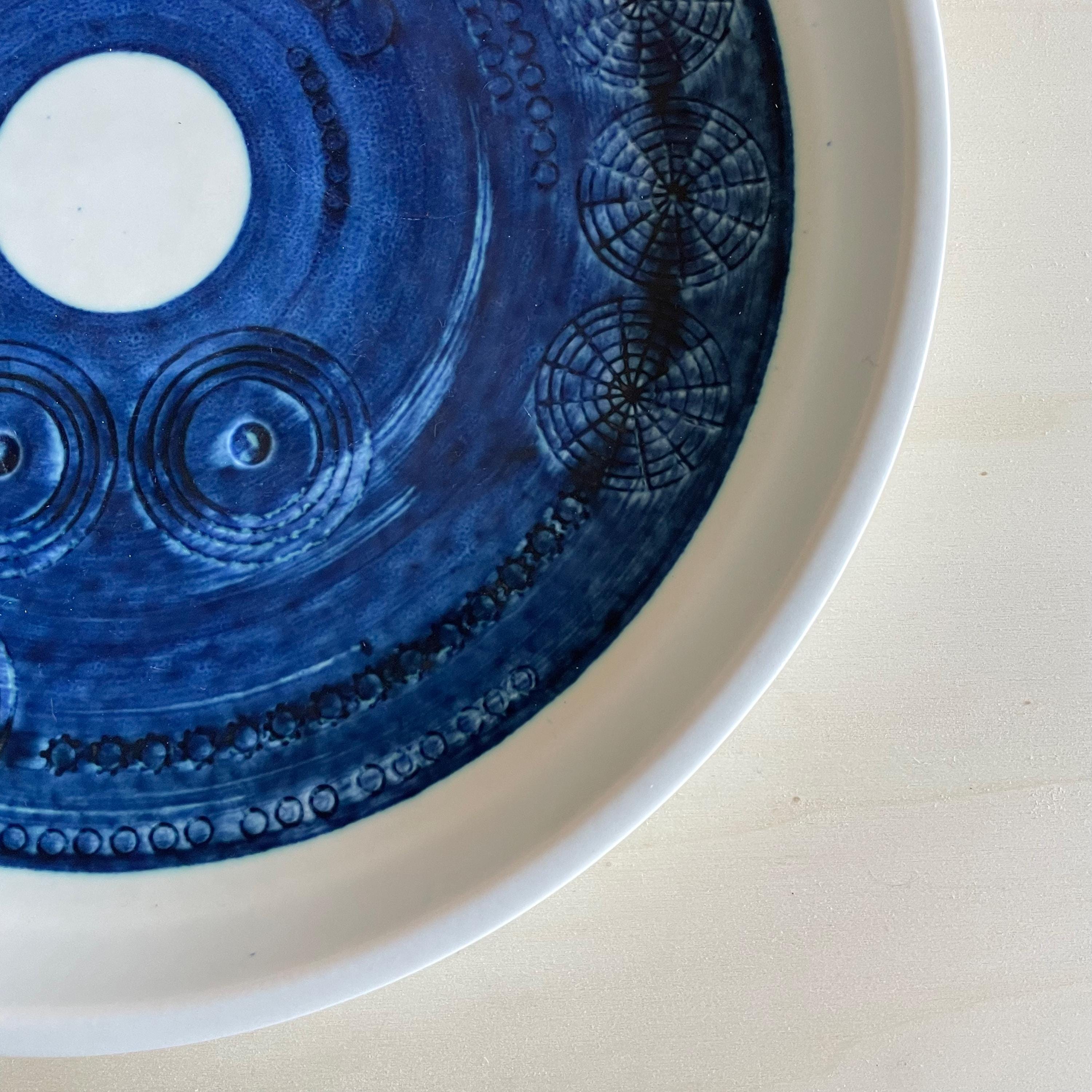 Rorstrand Ceramic XL Vintage Bowl Swedish Hand Painted Vintage Design ...