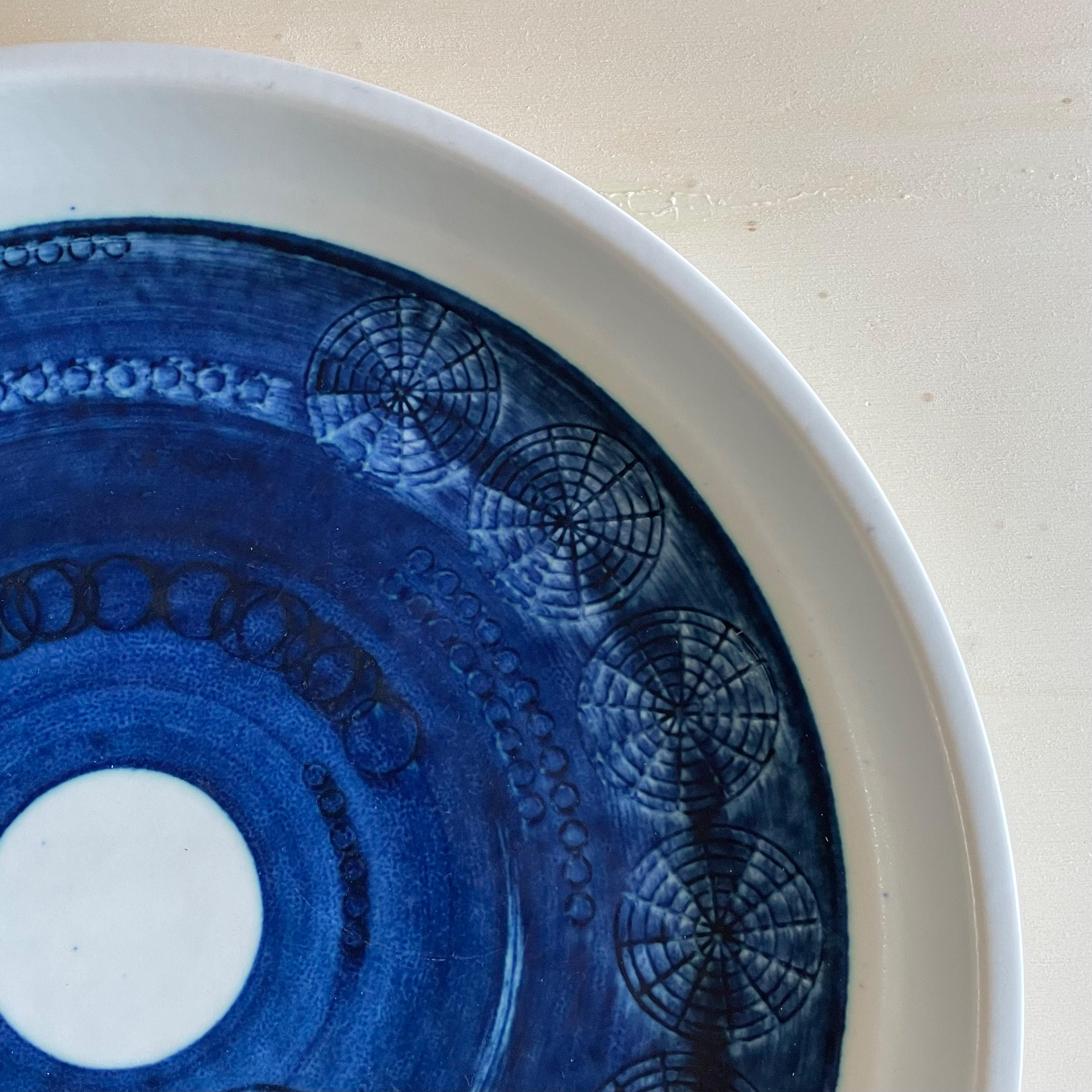 Rorstrand Ceramic XL Vintage Bowl Swedish Hand Painted Vintage Design ...