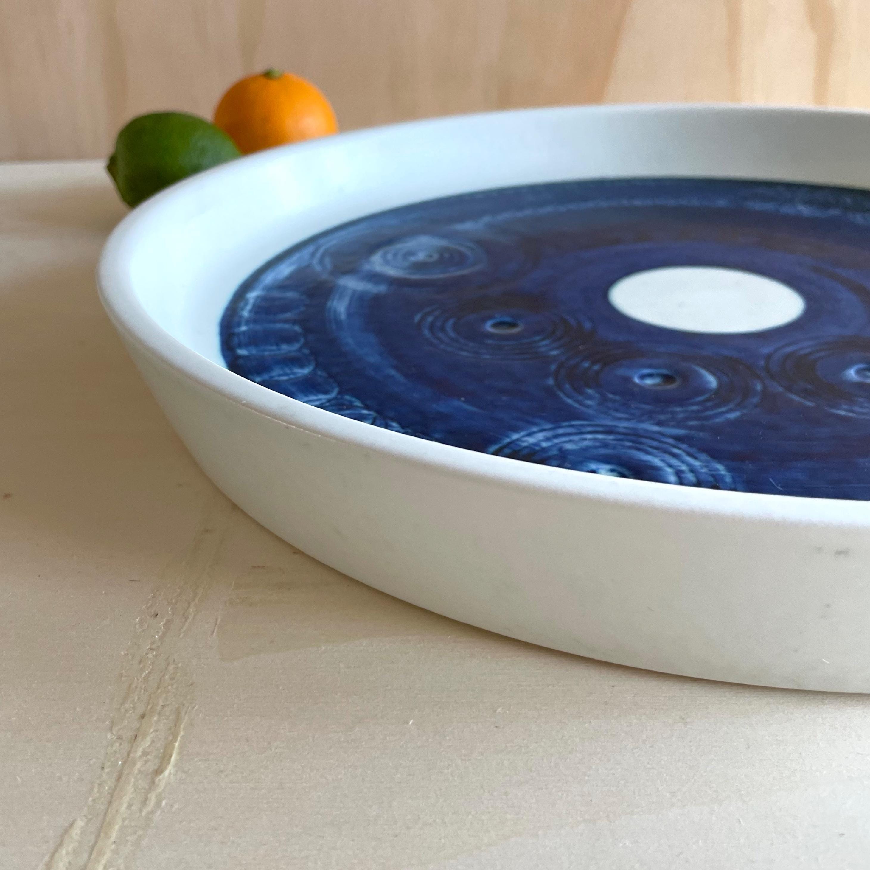 Rorstrand Ceramic XL Vintage Bowl Swedish Hand Painted Vintage Design ...