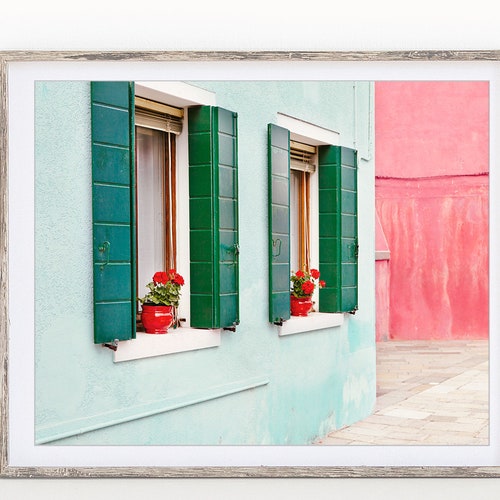 Rome Italy Print Rustic Window Photo Italy Wall Art Travel - Etsy