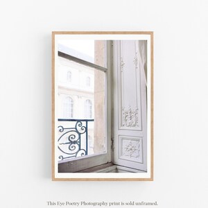 Paris Interior Photography Print Paris Wall Art Window - Etsy