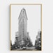 Flatiron Building, New York Print, New York City Photography, Black and ...