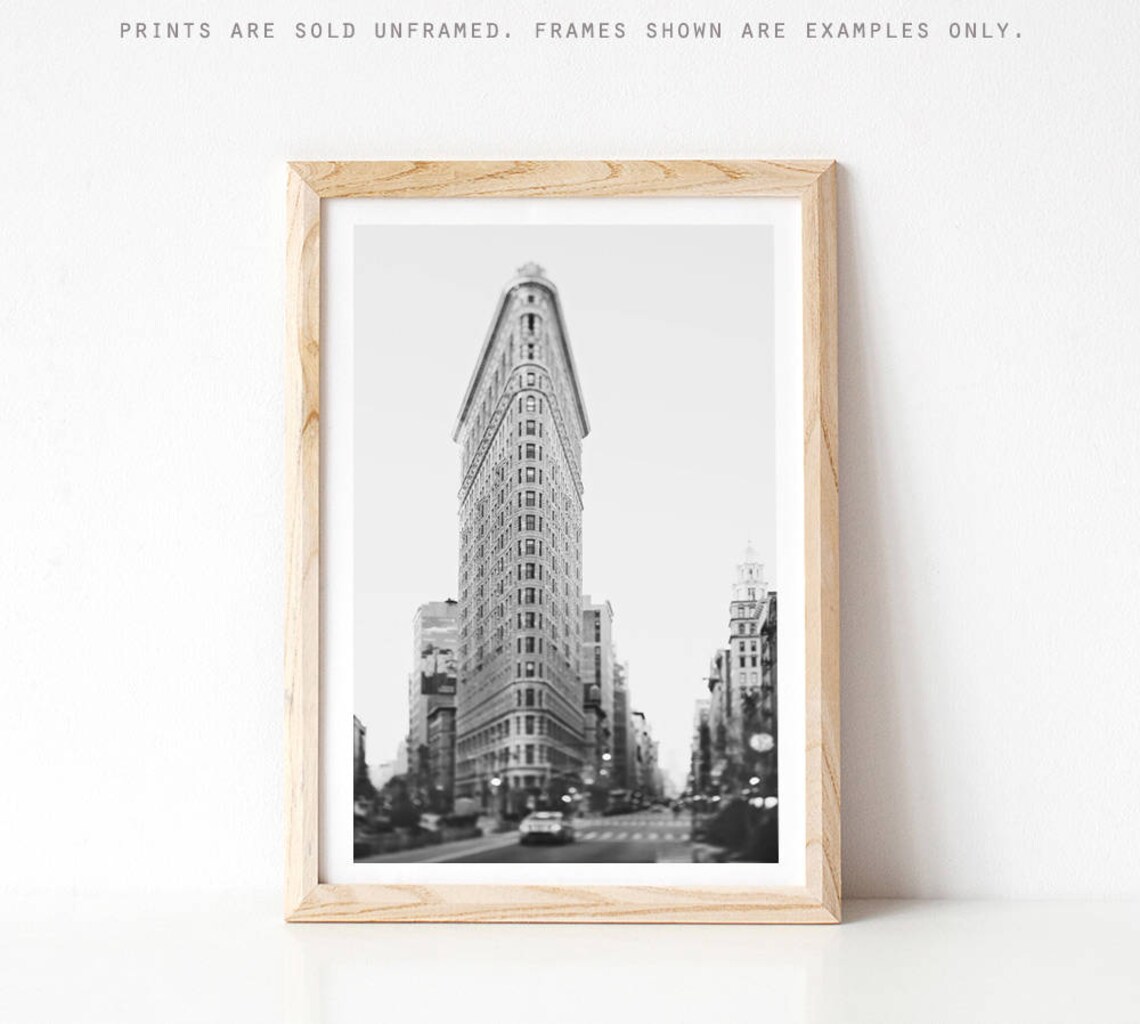 Flatiron Building New York Print New York City Photography | Etsy