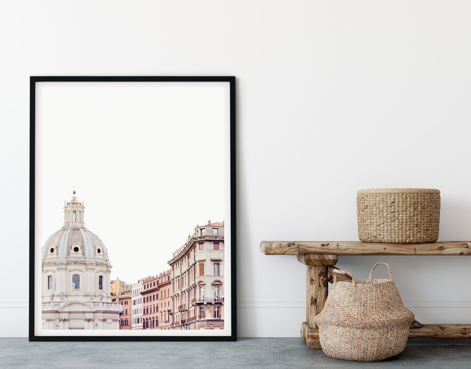 Rome Wall Art Italy Print Minimalist Architecture Art Print - Etsy